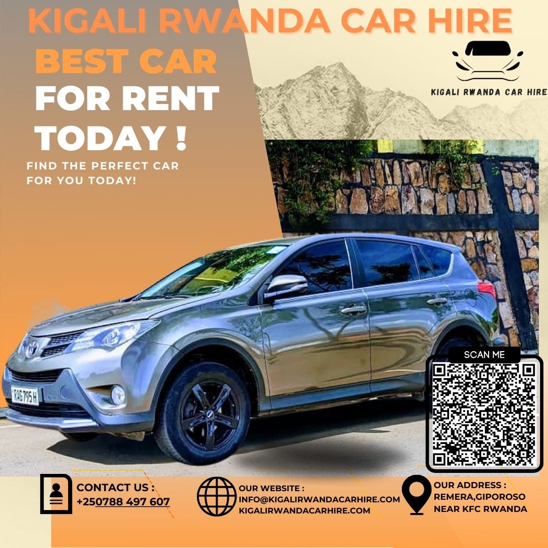 Kigali Rwanda Car Hire | (+250) 788 497 607